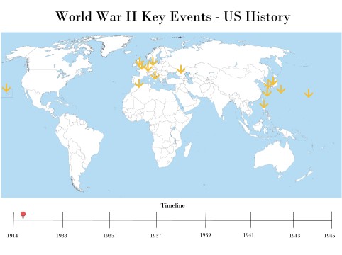 WWII Map | Genially