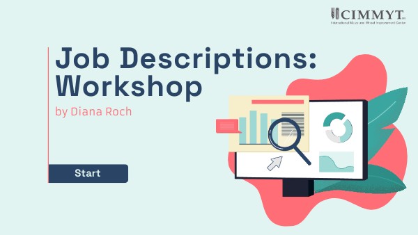 Job Description Workshop | Genially