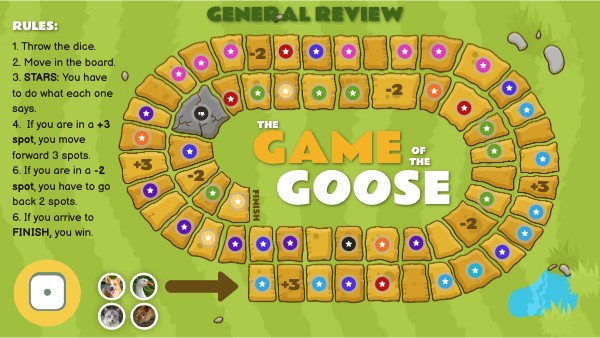 The Game of the Goose (Intermediate) | Genially