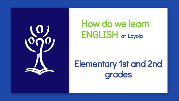 1st and 2nd - English | Genially