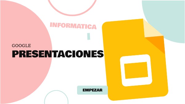 Google Presentaciones 22-23