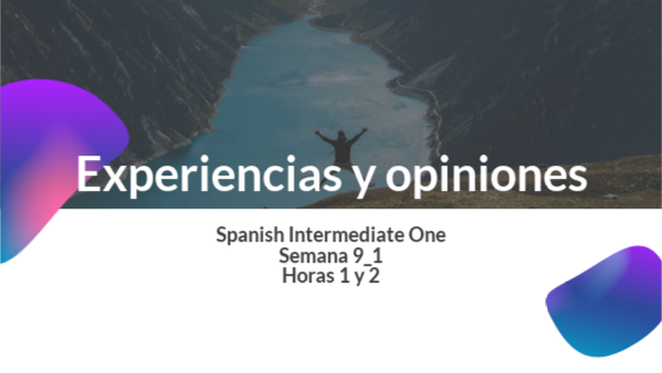 FLS2230 -T1. Semana 9- Horas 1-2 | Genially