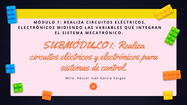 M1SM1- Realiza circuitos eléctricos y electrónicos para sis | Genially