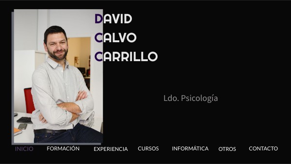 Currículum David Calvo