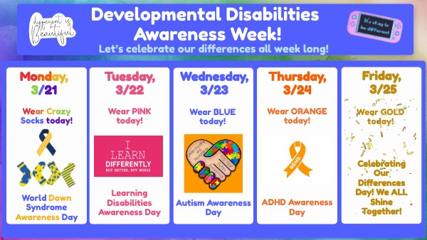 Developmental Disabilities Awareness Week