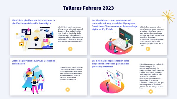 Talleres Febrero 2023 | Genially