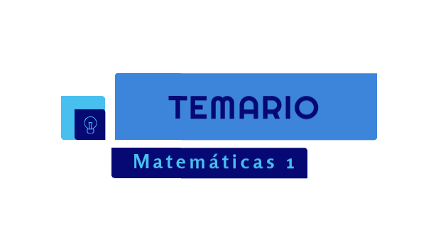 MATE 1. TEMARIO | Genially