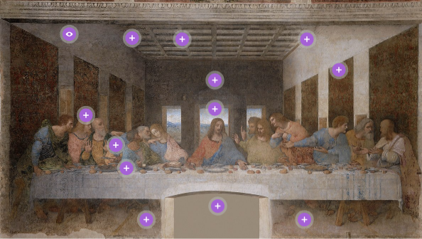 Last Supper Interactive image | Genially