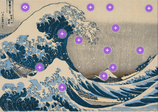 Great Wave Interactive image | Genially