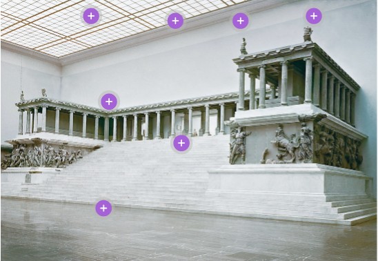 Pergamon Altar Interactive image