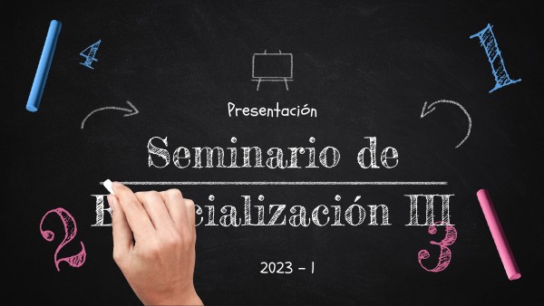 Presentación Curso Seminario Esp 3 | Genially