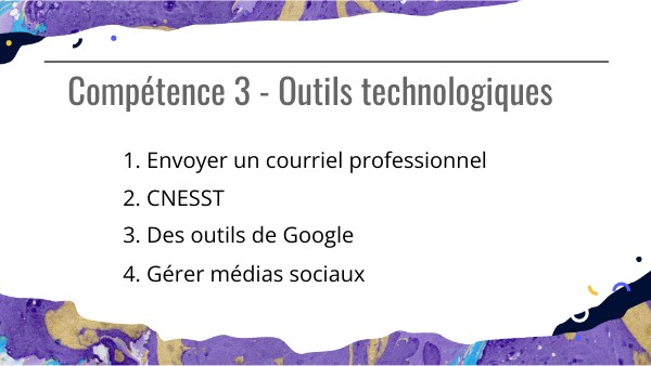 Comp 3 - Outils Google | Genially