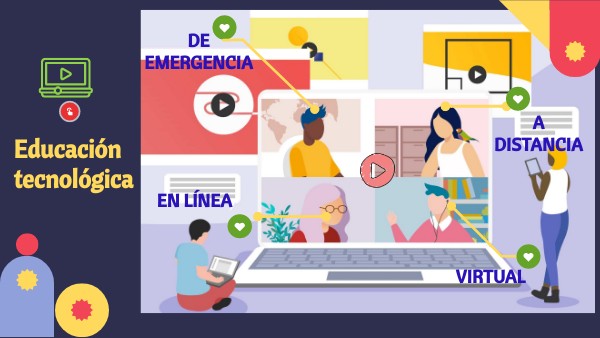 Educ. en línea, virtual, emerg y a dist | Genially