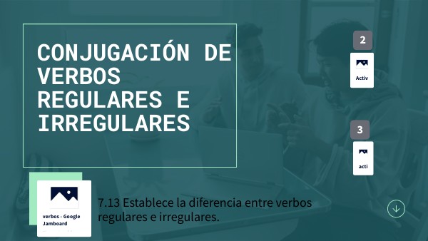 Verbos regulares e irregulares