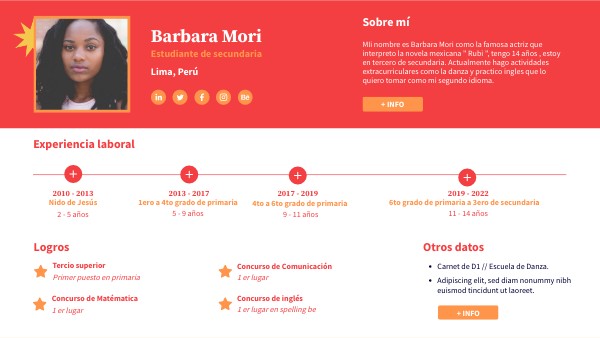 CV GENIAL | Genially