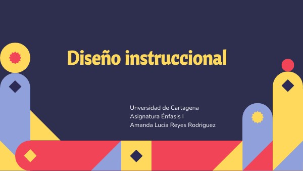 DISEÑO INSTRUCCIONAL