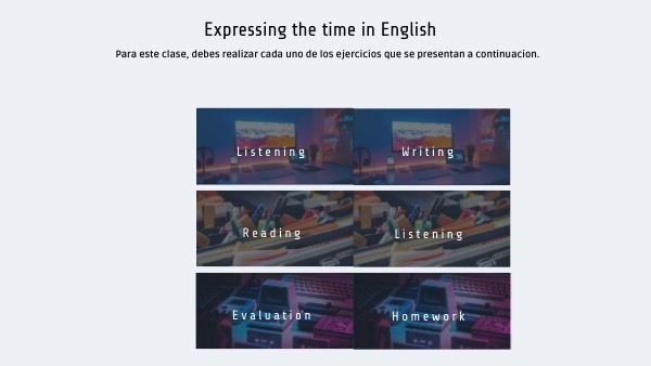 Telling The time | Genially