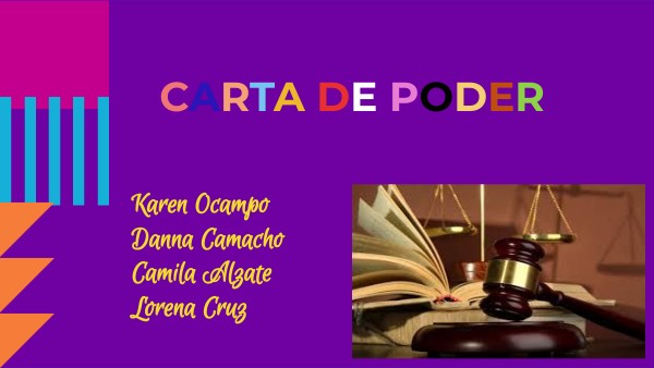 Carta de poder | Genially