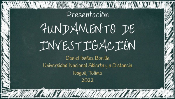 PRESENTACIÓN PIZARRA