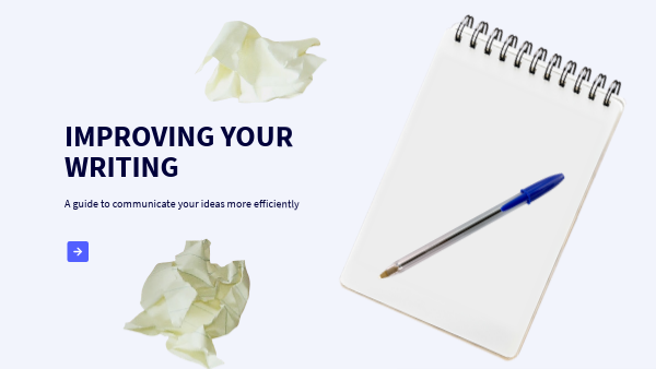 IMPROVING YOUR WRITING