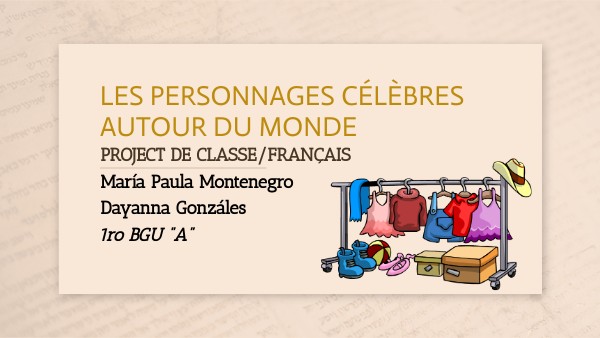 FRANCÉS PROYECTO | Genially