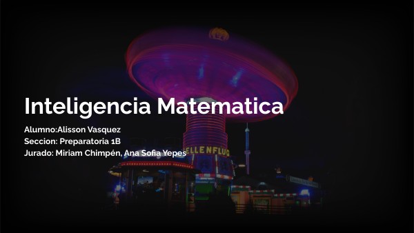 Alisson Vasquez | Genially