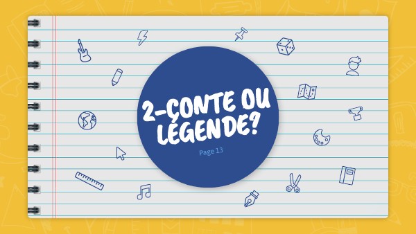2.Conte vs légende | Genially