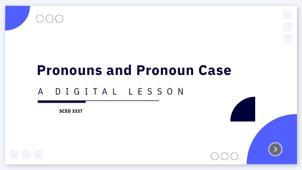 Pronouns | Genially