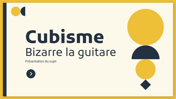 bizarre la guitare cubisme | Genially