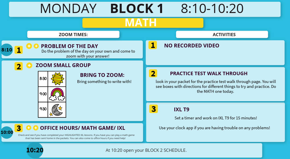 MONDAY 3/8 | Genially