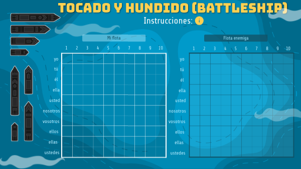 Battleship - ir, hacer, jugar, etc.