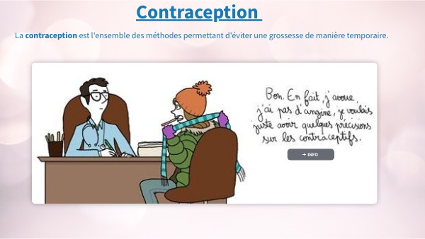 Contraception 4e | Genially