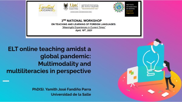 ELT online teaching Multimodality and multiliteracies in perspective ...