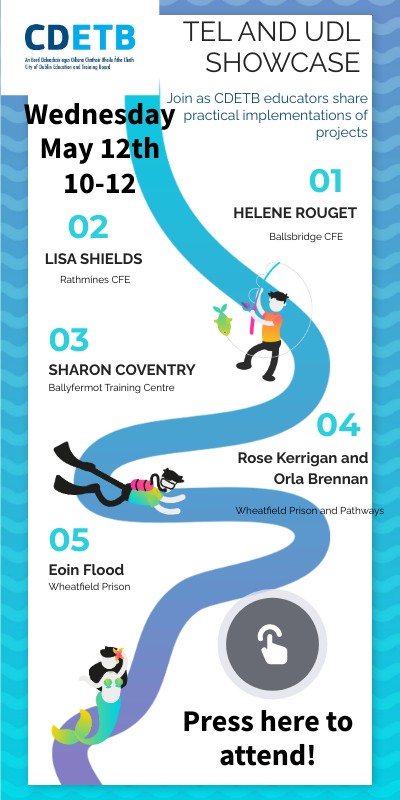 May 12th CDETB TEL and UDL Showcase | Genially