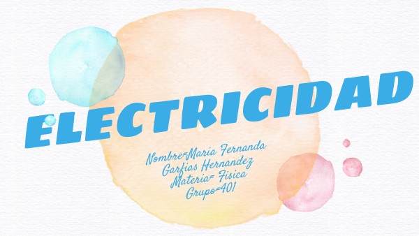 ELECTRICIDAD MFGH