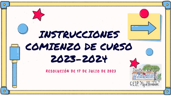 INSTRUCCIONES INICIO CURSO_23-24 | Genially