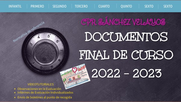 DOCUMENTOS FINAL DE CURSO 22-23 | Genially