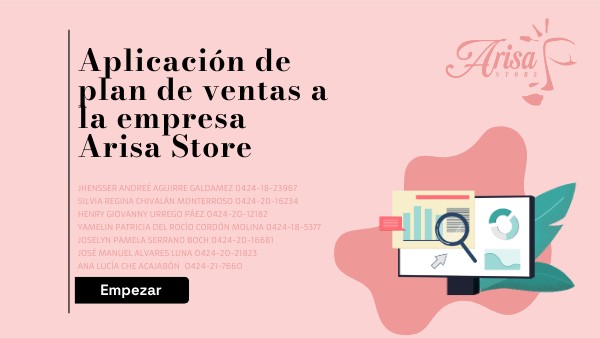 PROYECTO ADMINISTRACIÓN DE VENTAS | Genially