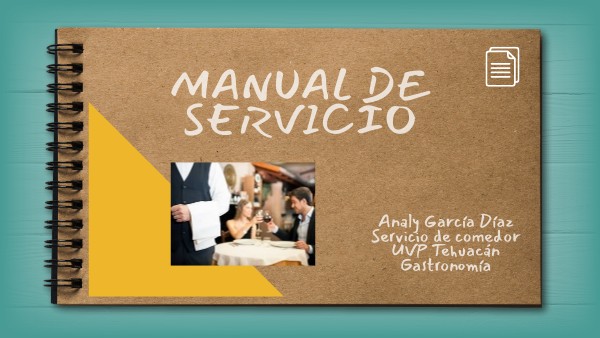 MANUAL DE SERVICIO | Genially