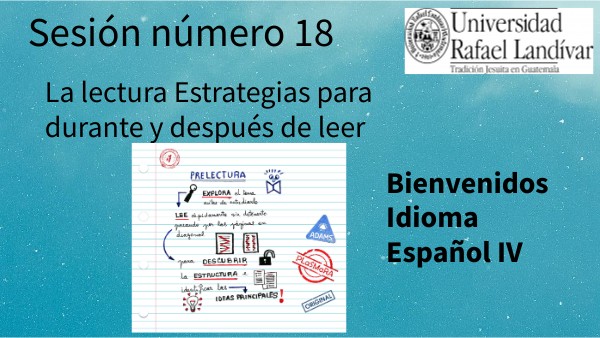 Sesión 18 EIB La lectura Estrategias para durante y después de leer ...