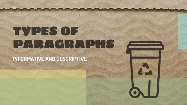 types of paragraphs- Composición 100 | Genially