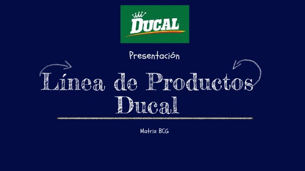 Línea de Productos ducal | Genially