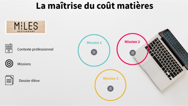 La maîtrise du coût matières | Genially