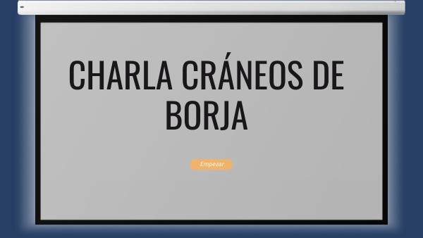 PRESENTACIÓN CHARLA