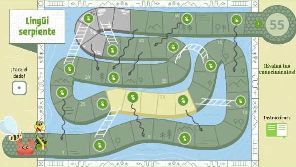 L.SERPIENTES Y ESCALERAS | Genially