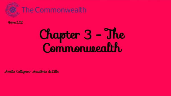 The Commonwealth | Genially