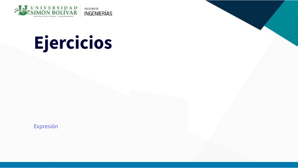 Ejercicios | Genially