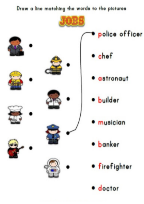 jobs and occupations 1st grade