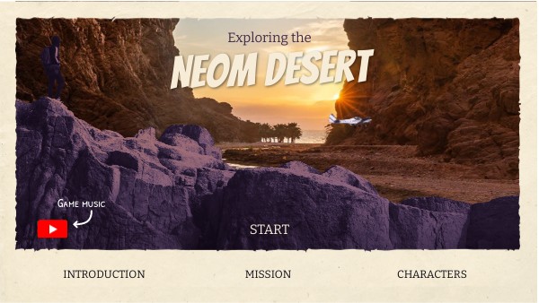 Exploring the Neom Desert