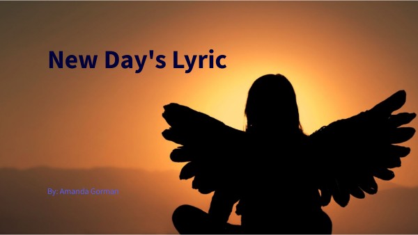New Day's Lyric